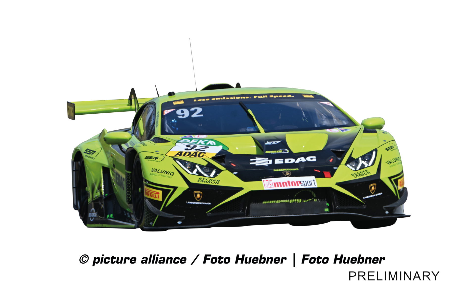 【予約受付中】 Carrera Lamborghini Huracán GT3 Evo2 SSR Performance M.Bortolo ...